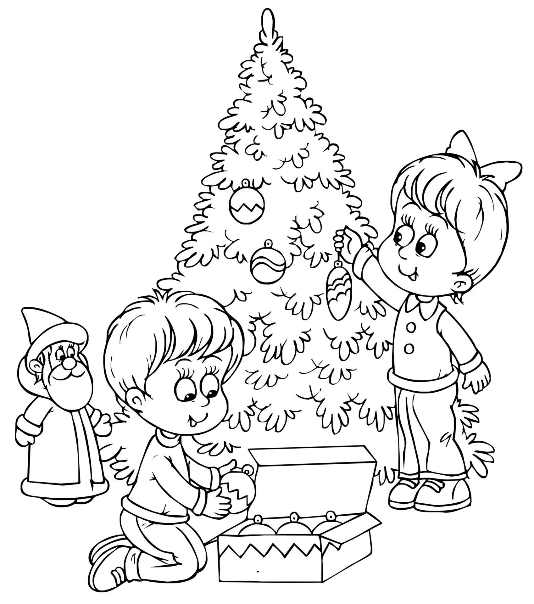 Idei de desene de Craciun - Fuzzy